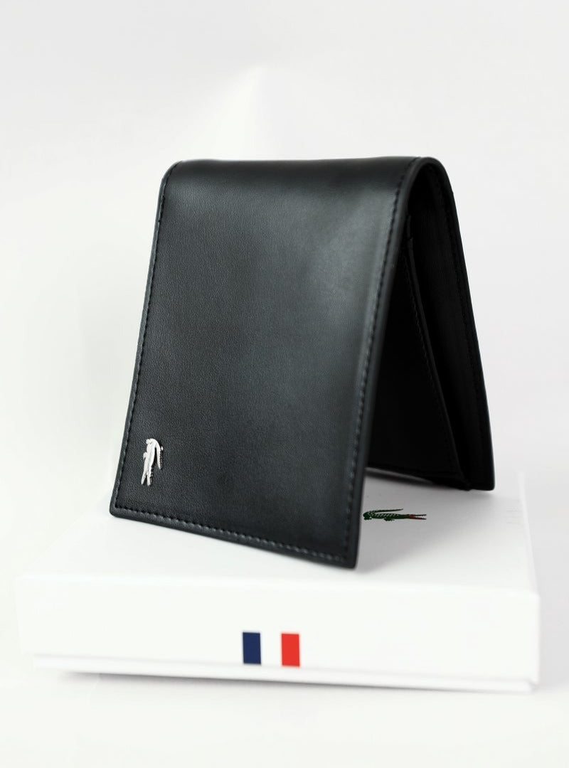 LC Black Leather Wallet For Men #7