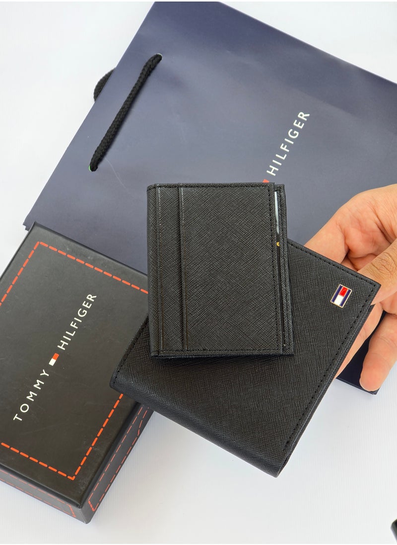 TH Black Wallet For Men #40